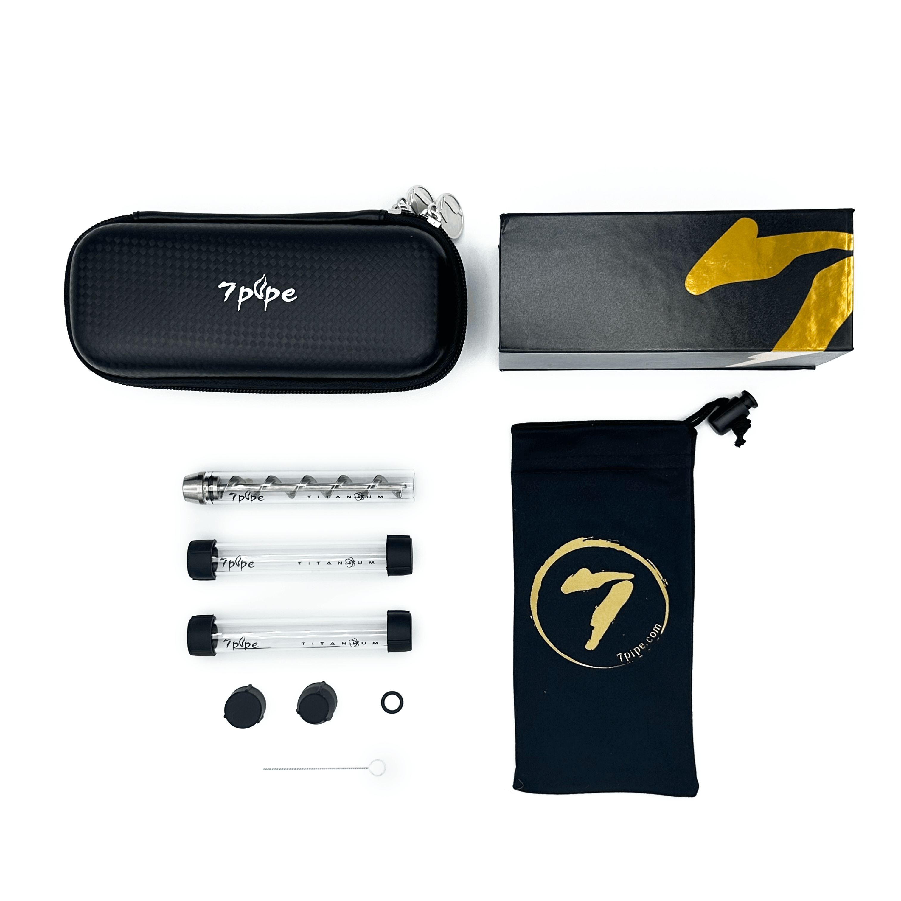 Twisty™ Glass Titanium Slim Combo